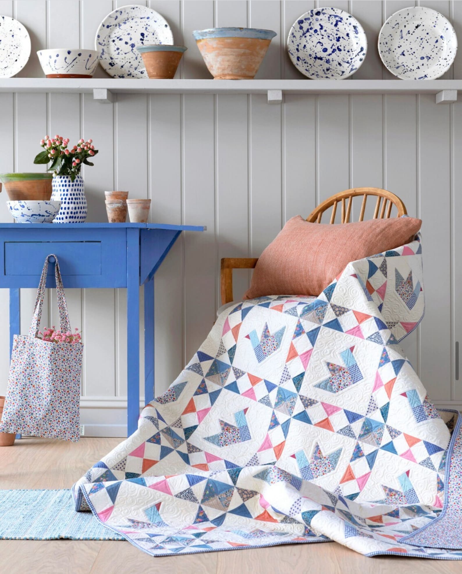 Blue Duck Quilt Kit Featuring Tilda - Etsy