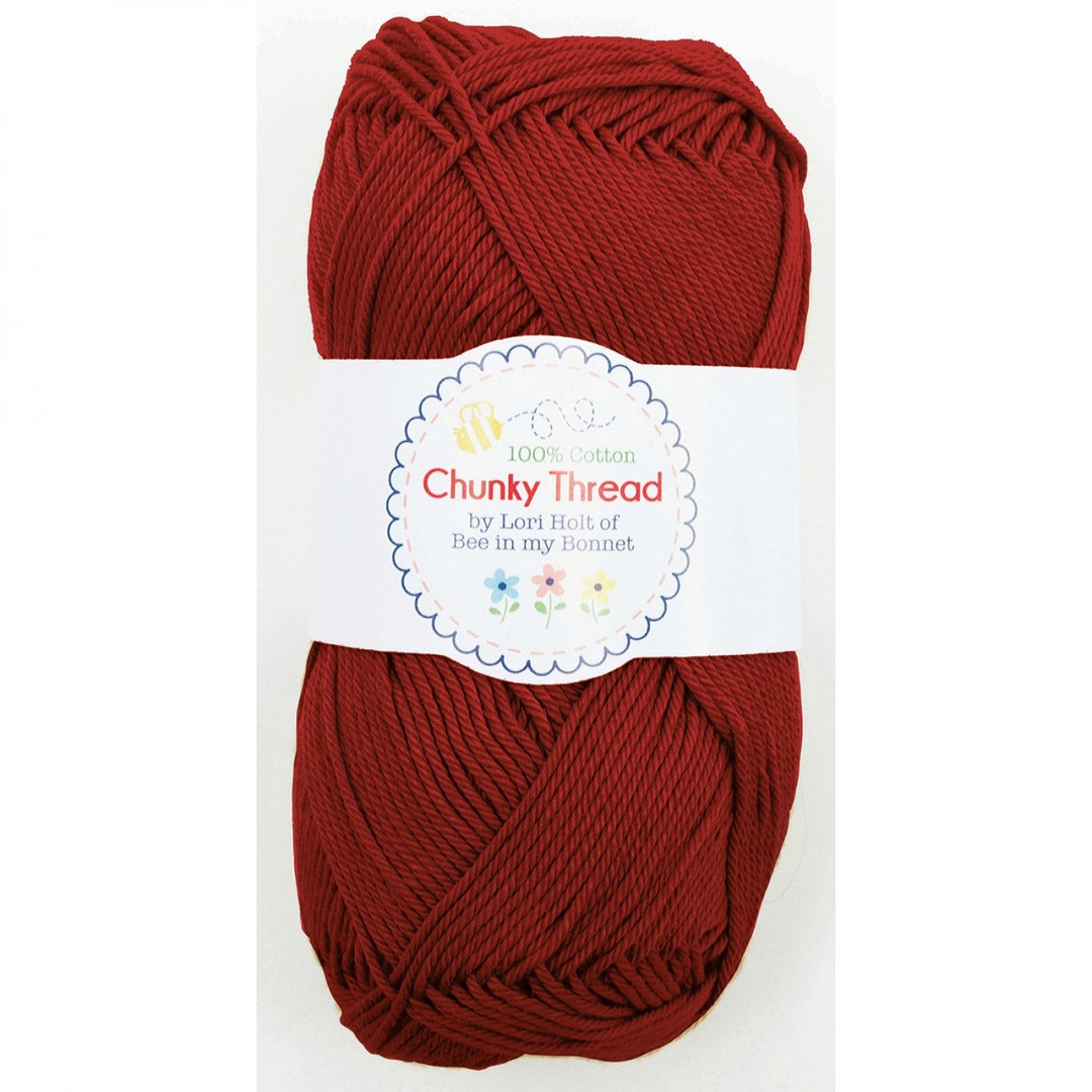 Brick Chunky Crochet Thread Lori Holt - Etsy