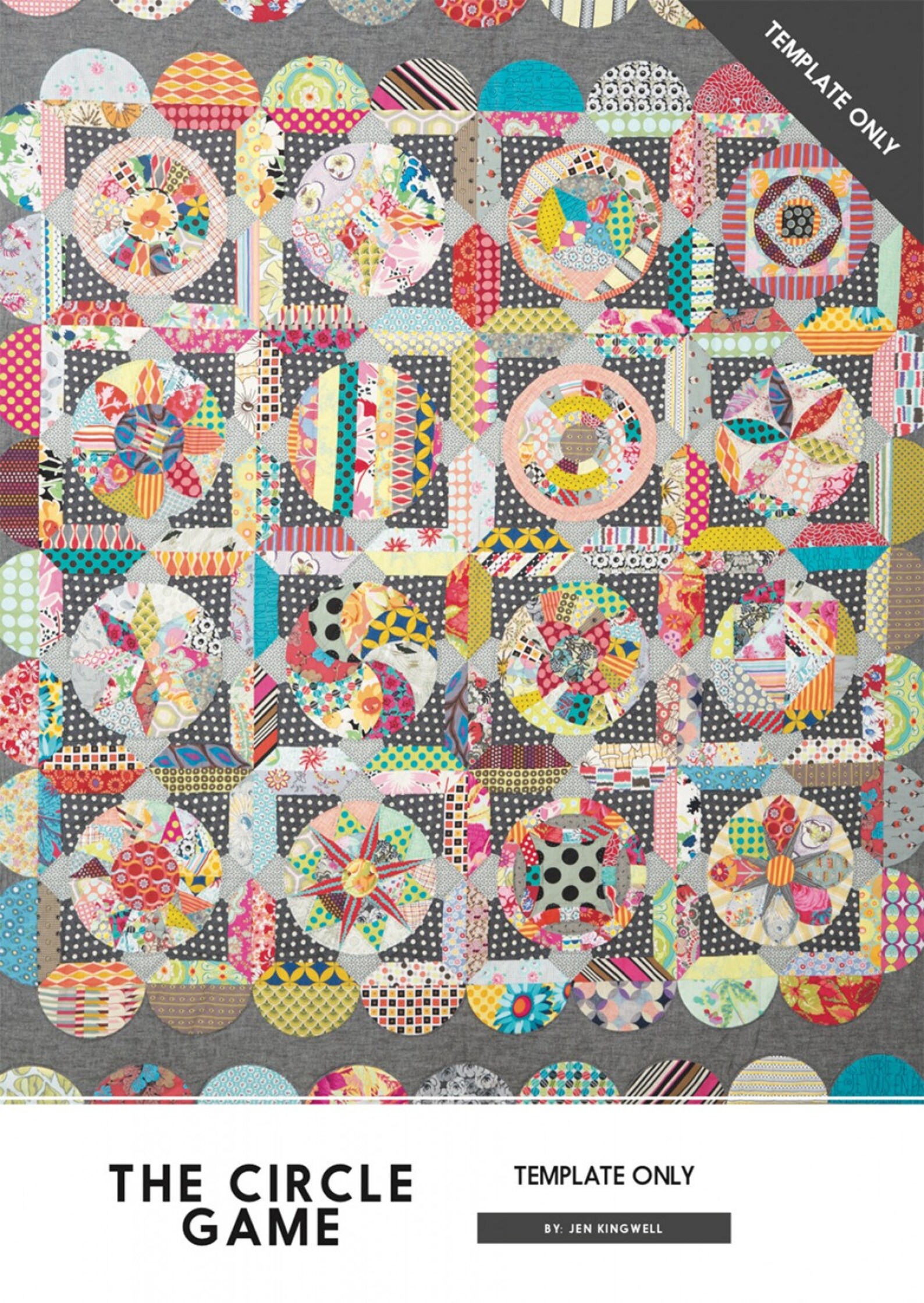 The Circle Game Acrylic Templates by Jen Kingwell - Etsy