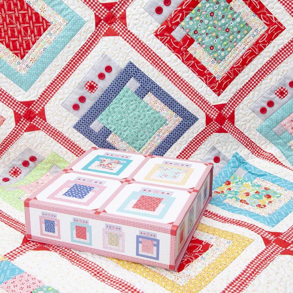 Baked With Love Quilt Kit by Lori Holt | Etsy