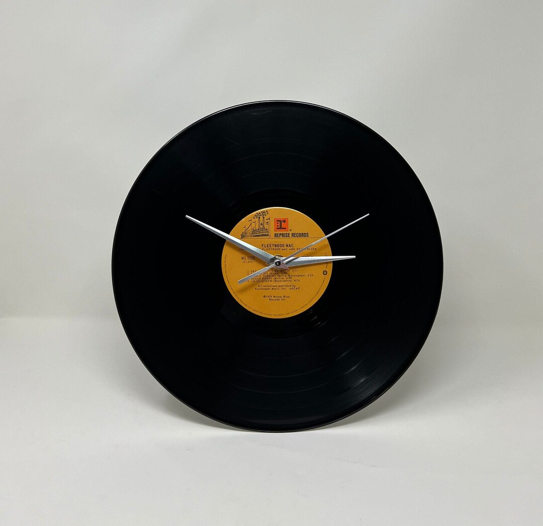 Fleetwood Mac Fleetwood Mac, 12 Record Clock - Etsy