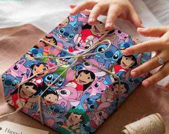 stitch gift wrap