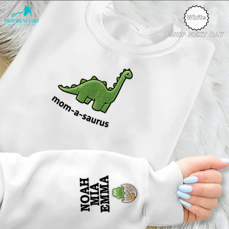 Dinosaur Sweatshirt Decal - Etsy