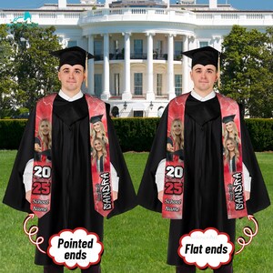 College Graduation Sash African American, Stole Graduation Custom ...