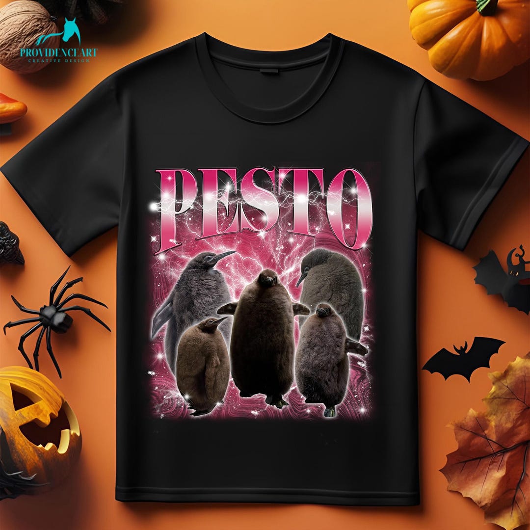 The Pesto Penguin Shirt, Pesto the Penguin Bootleg Rap Tee, Baby Pesto ...