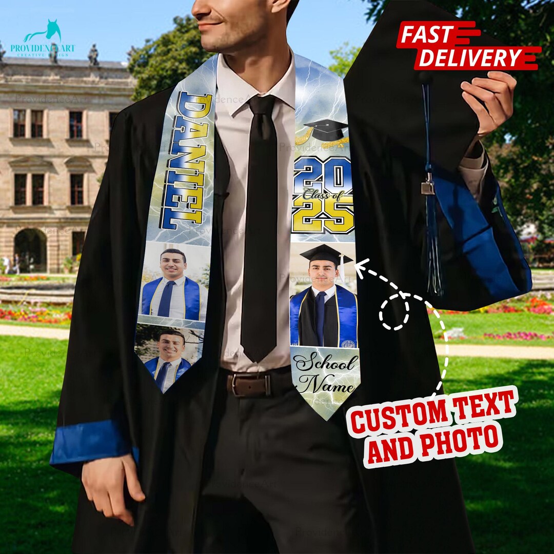 Graduation Sash With 3rd Generation, Graduation Sash Custom College ...