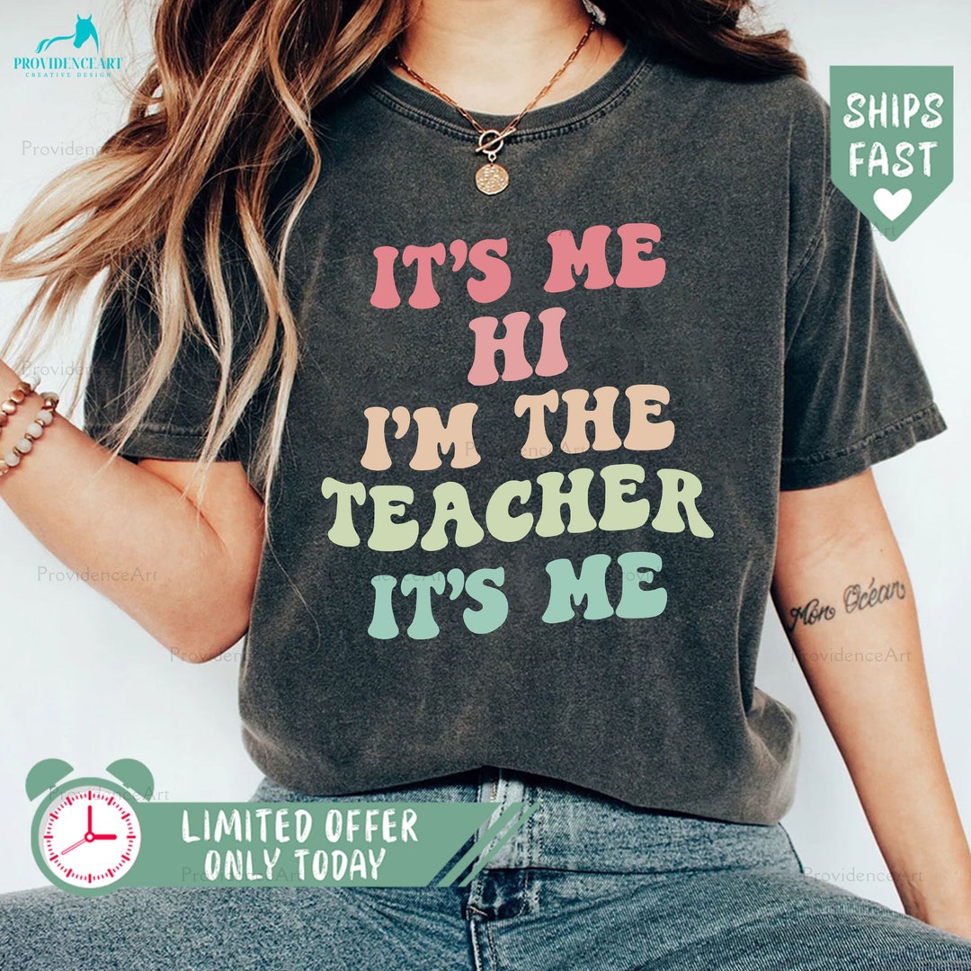 Matching Teacher Shirts, New Teacher Gift, Kindergarten Teacher Tee ...