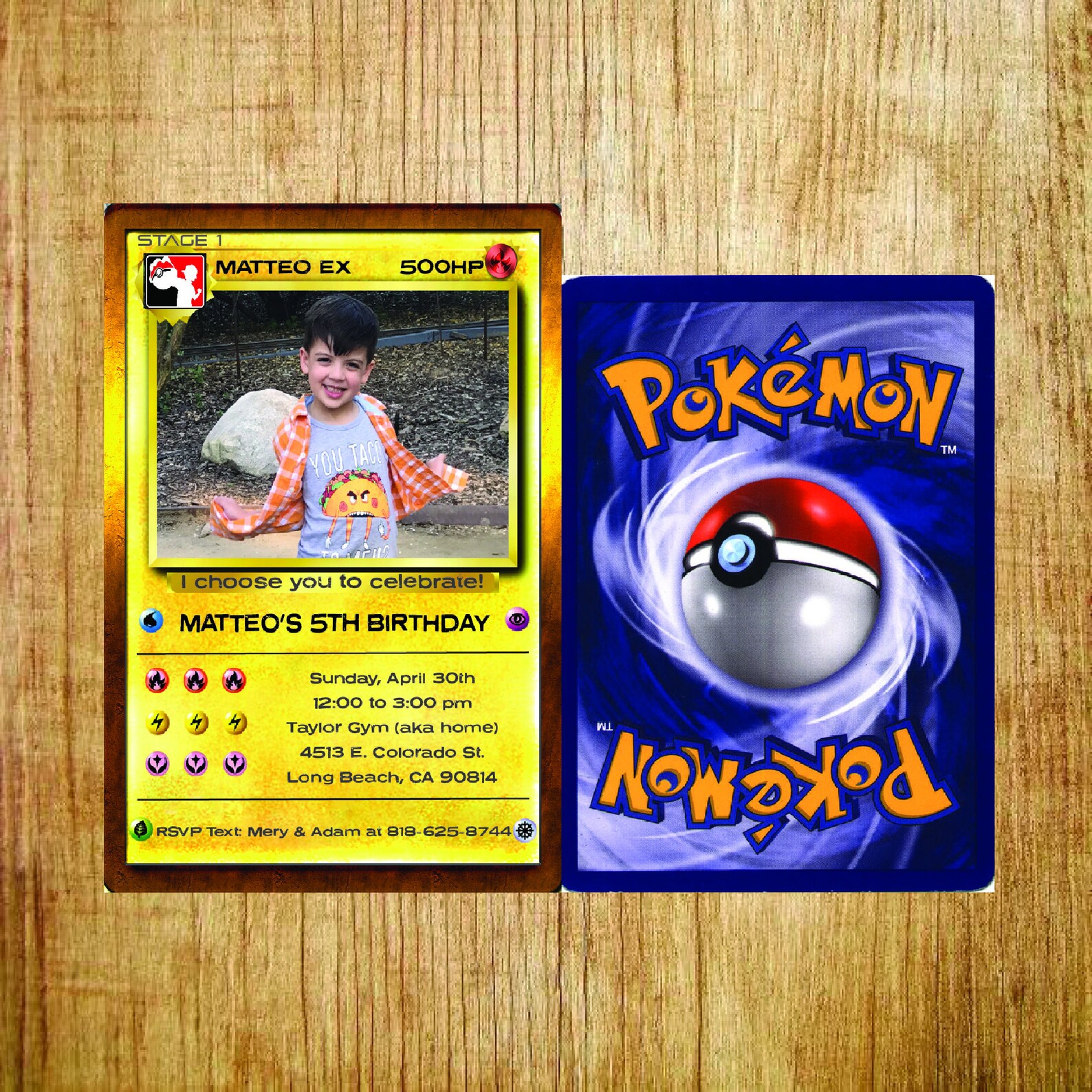 Pokemon invitación pokemon invitación de cumpleaños pokemon | Etsy España