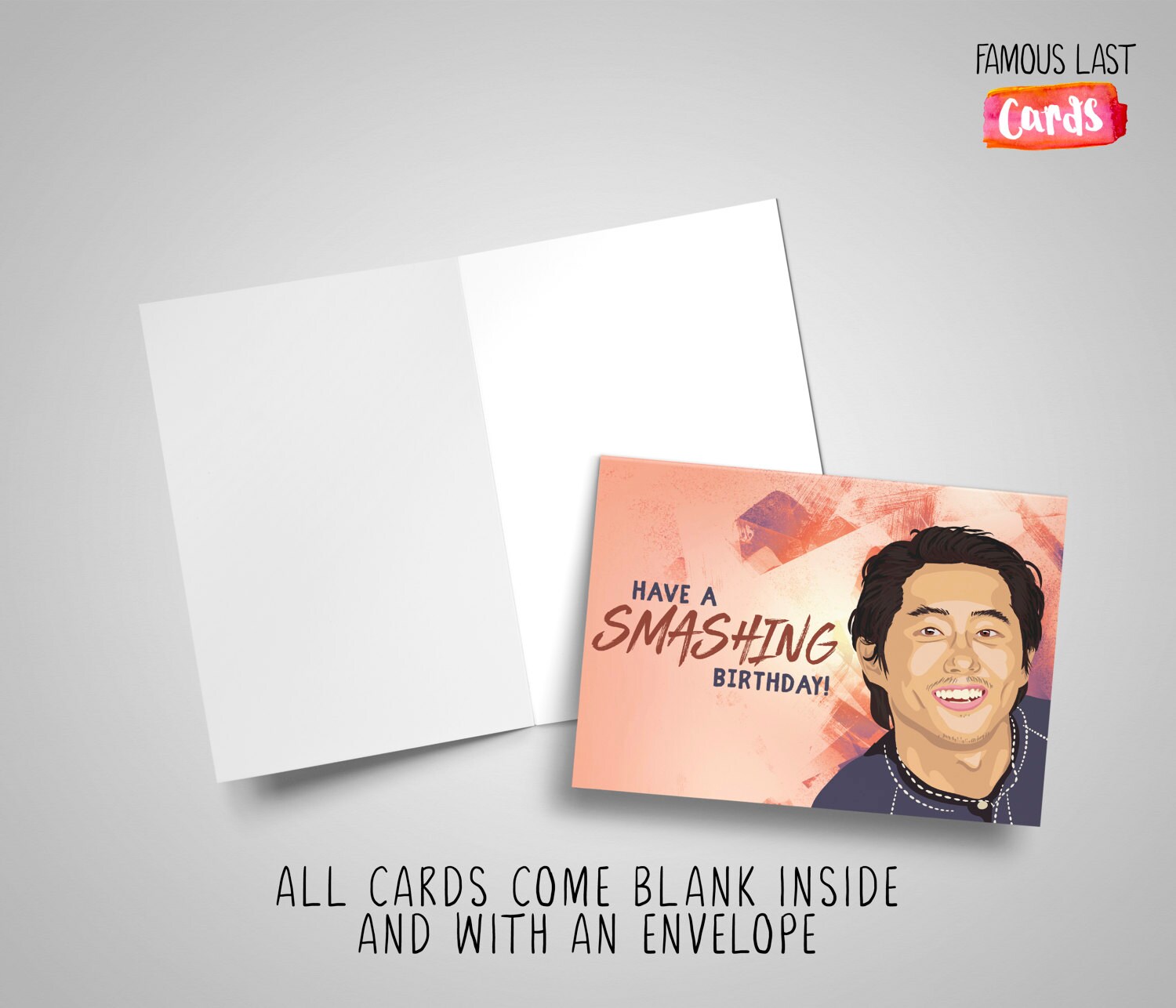 Have a Smashing Birthday the Walking Dead Birthday Card - Etsy