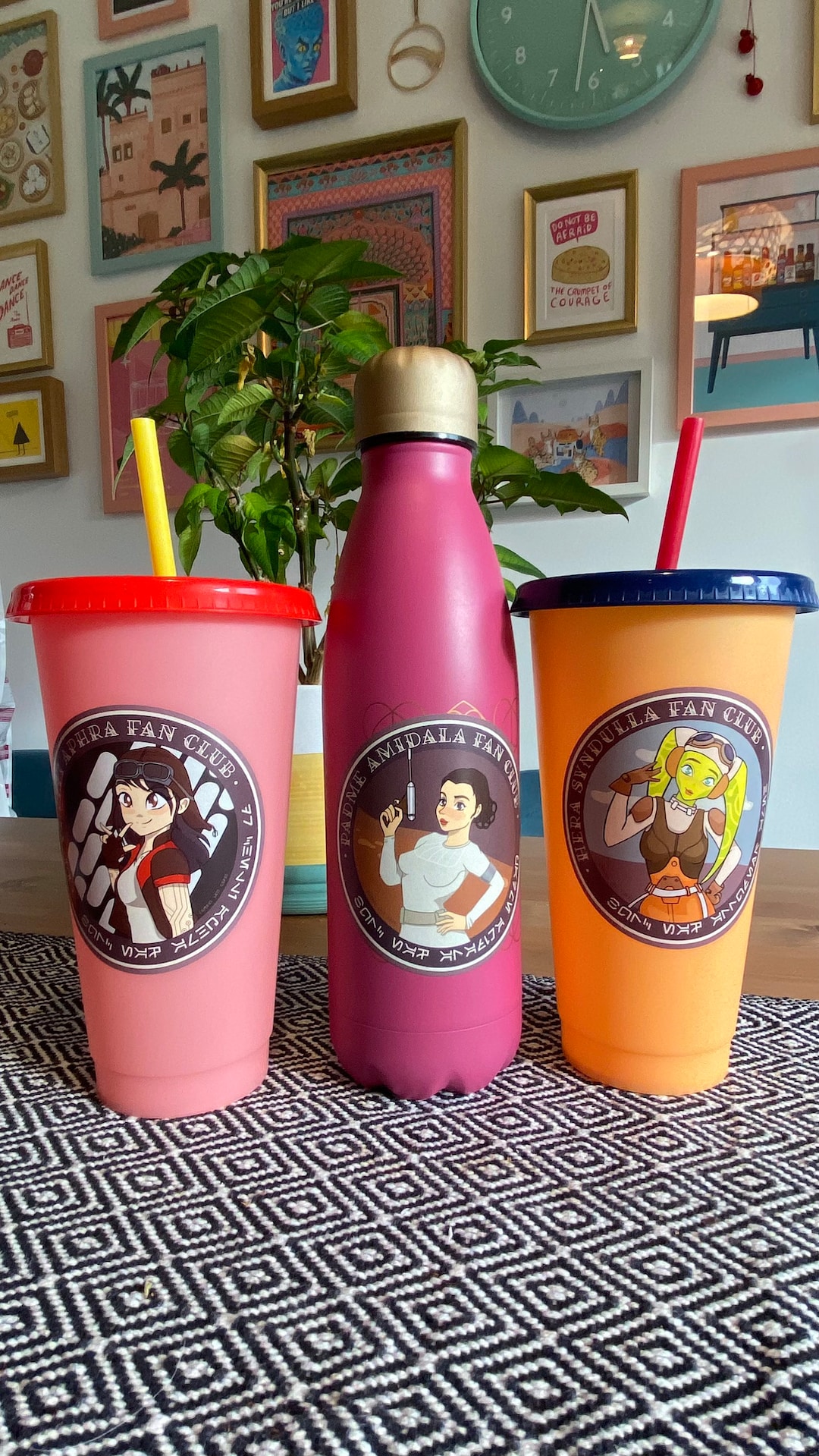 Padme Amidala, Hera Syndulla or Dr Chelli Aphra Fan Club Sticker ...