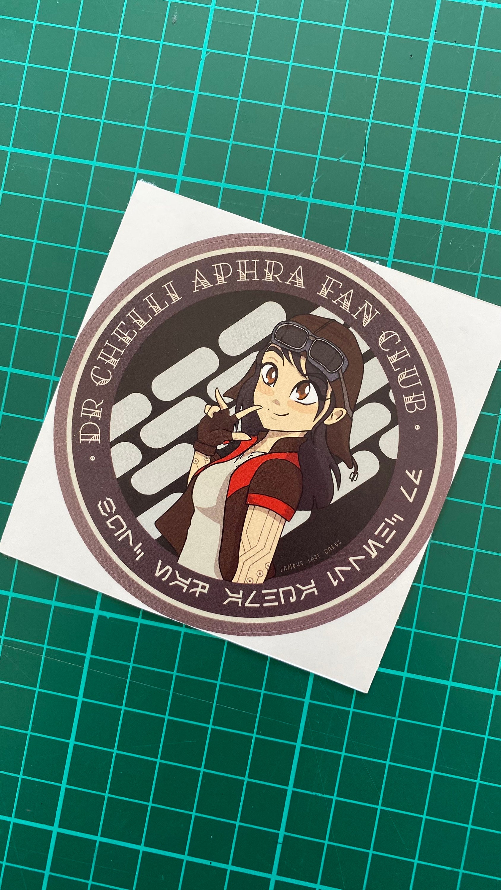 Padme Amidala, Hera Syndulla or Dr Chelli Aphra Fan Club Sticker Women ...