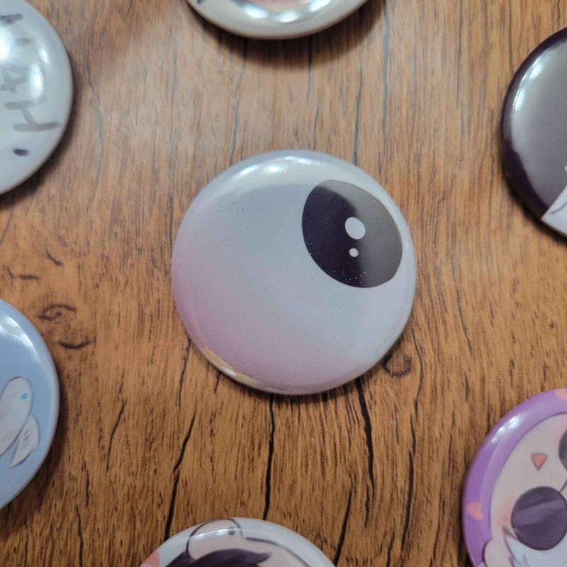 Eyeball Pin - Etsy