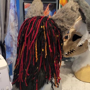 Lace-wing Skullie 'dusk' Furry Fursuit Partial Cosplay Costume - Etsy