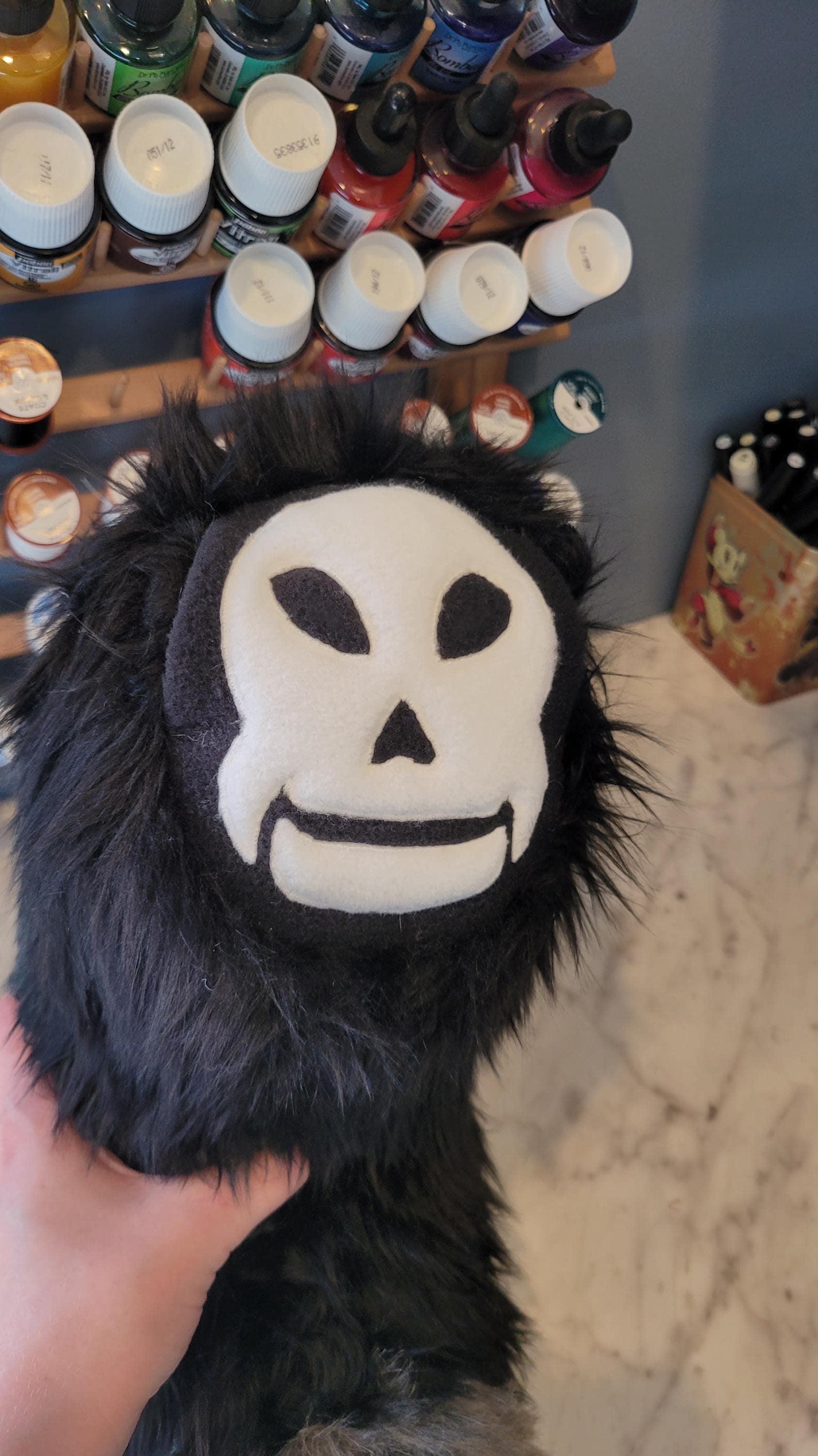 Lace-wing Skullie 'dusk' Furry Fursuit Partial Cosplay Costume - Etsy