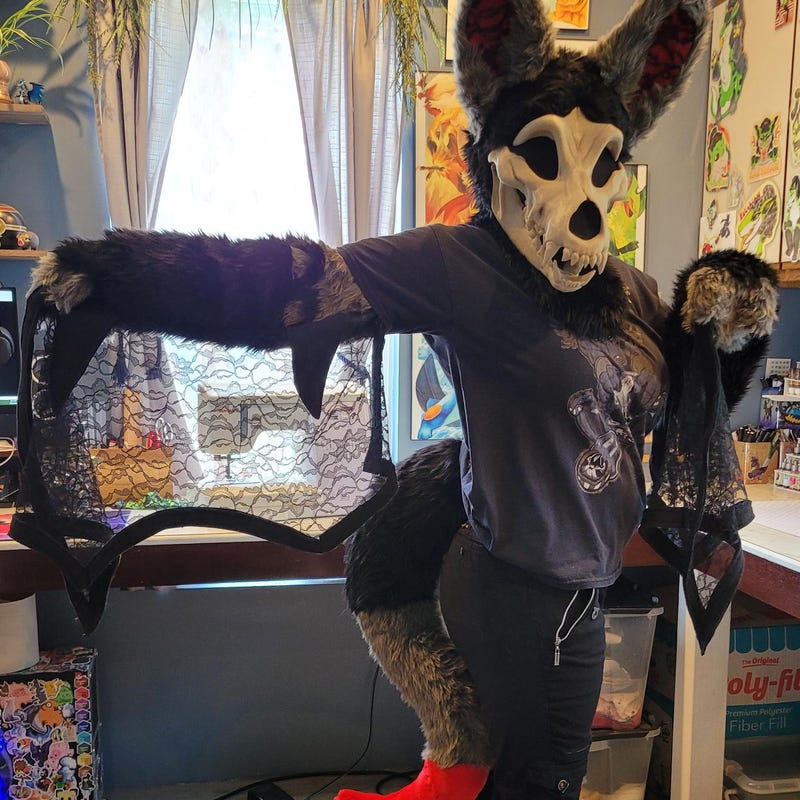 Bat Fursuit - Etsy