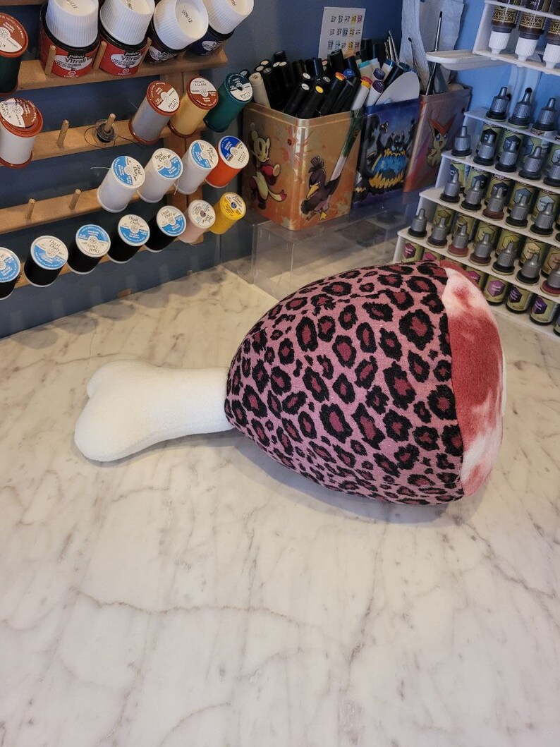 Furry Fursuit Meat Leg Drumstick Plush Prop - Etsy