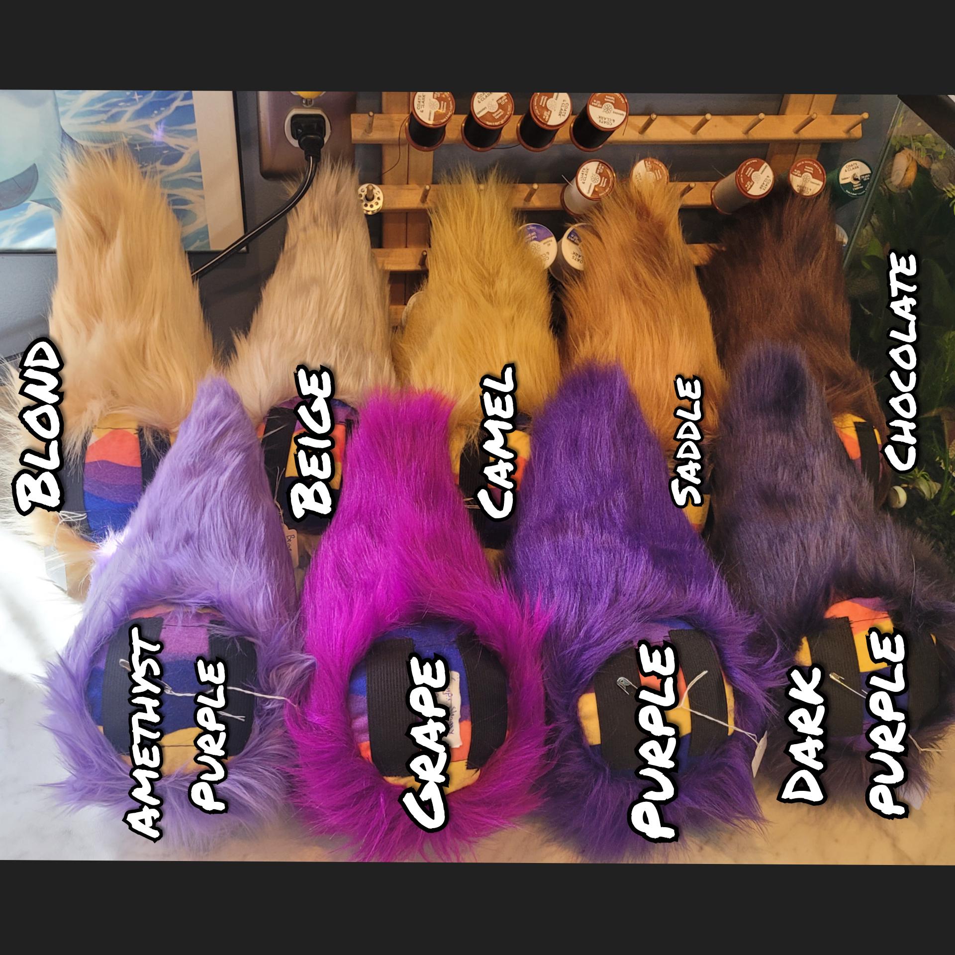 Furry Nub Tails Long Fur Pile Fursuit Costume Cosplay - Etsy