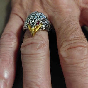 Ring eagle Indianer Ringe, Gothic Schmuck, Coole Ringe, Siegelring ...