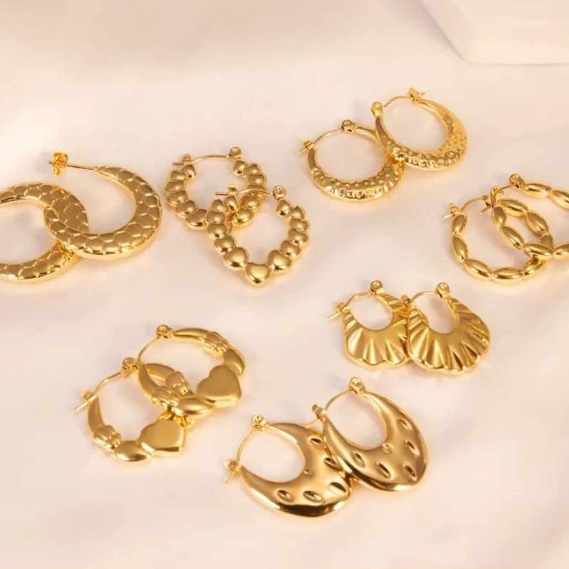 Stainless Steel Earrings - Etsy