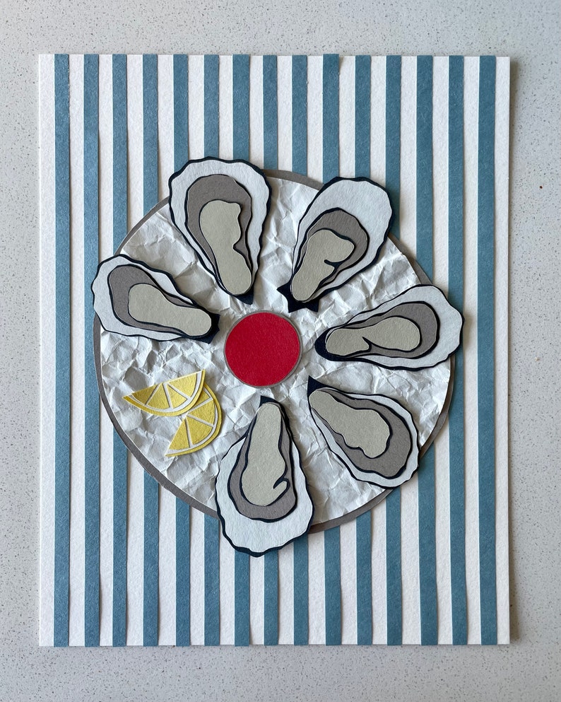 Oysters on the Half Shell Platter | Handmade to Order - Etsy