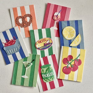 Aperol Spritz Cocktail Paper Art | Handmade to Order - Etsy