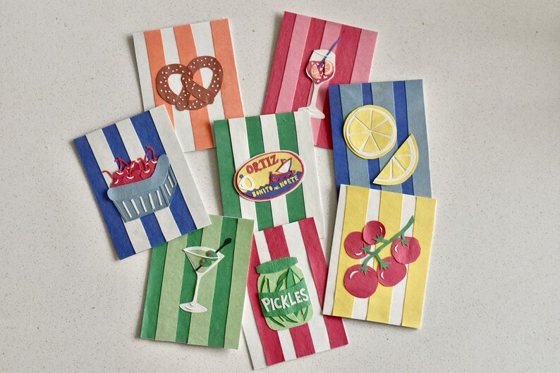 Aperol Spritz Cocktail Paper Art | Handmade to Order - Etsy