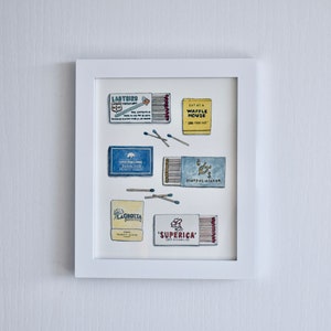 Custom Matchbook Hand-painted Watercolor Illustrations - Etsy