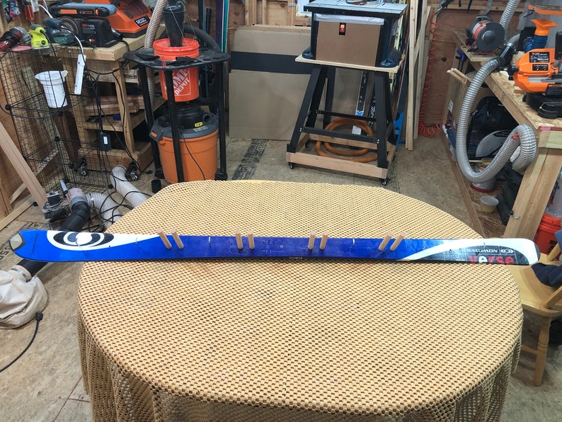 Wall Mounted Ski Rack - Etsy