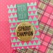 Christmas Badge Sprout Champion Gold Glitter Button Sparkly Funny ...