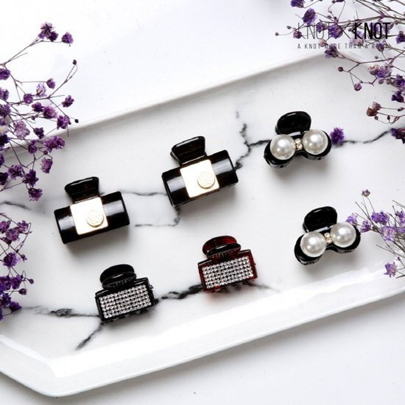 Cute Mini Simple Hair Claw Clip in 3 Styles Hairclaw Claws | Etsy