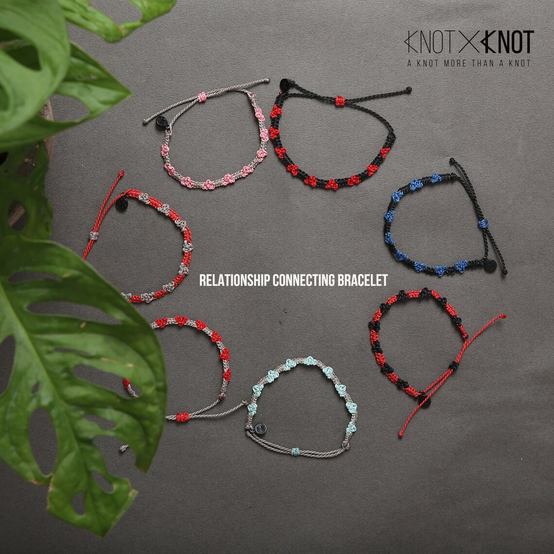 Couple/family bracelets/Relationship-connecting bracelet/heart | Etsy