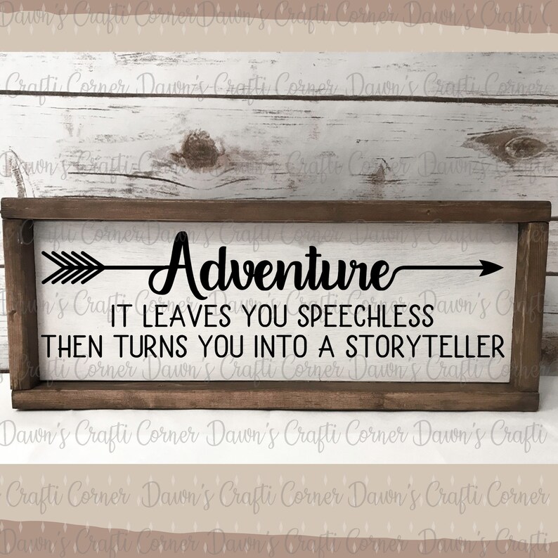 Adventure Svg Sign Svg Adventure Sign Storyteller Svg It - Etsy