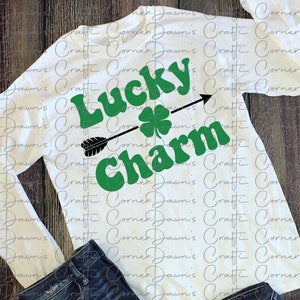 St Patrick's Day; Lucky Charm Svg; Kids St Patricks Shirt; Cute Kids ...