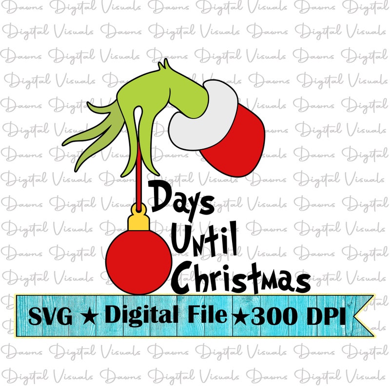 Grinch Countdown - Etsy