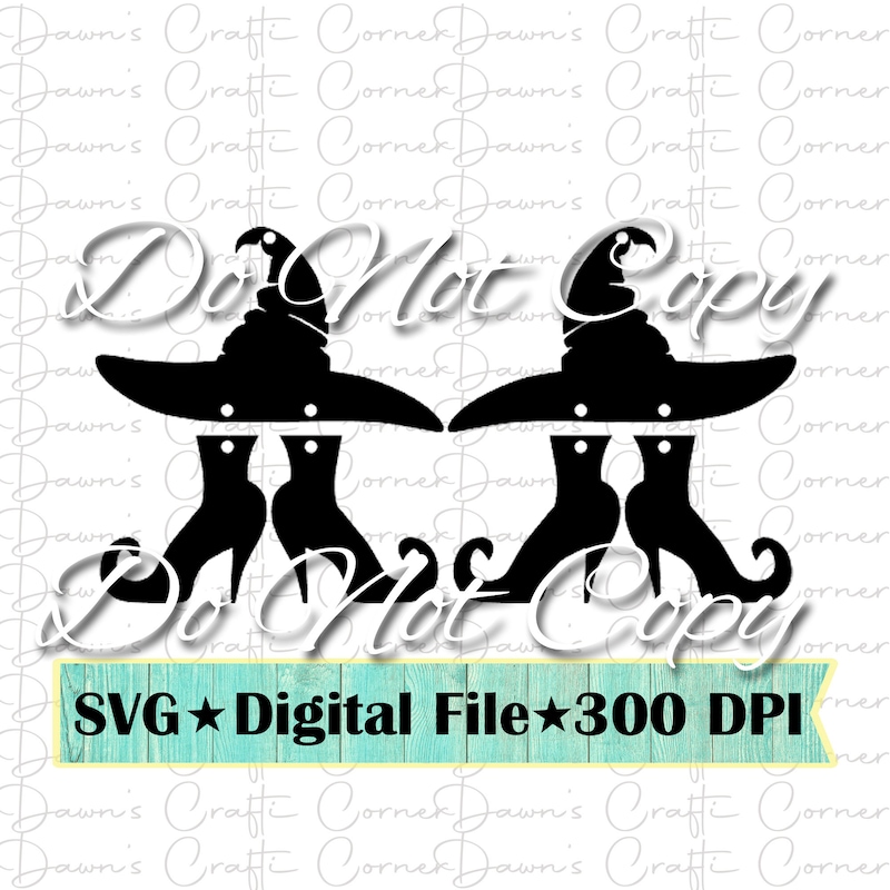Witch Boots Svg - Etsy