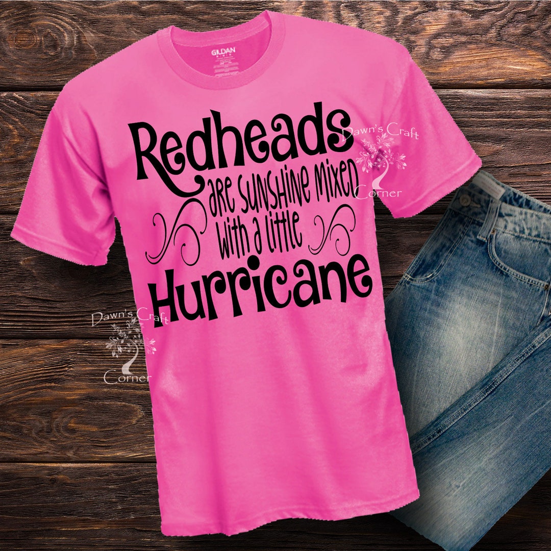 Redheads; Redhead Svg; Redheads Are Sunshine Mixed With a Little ...