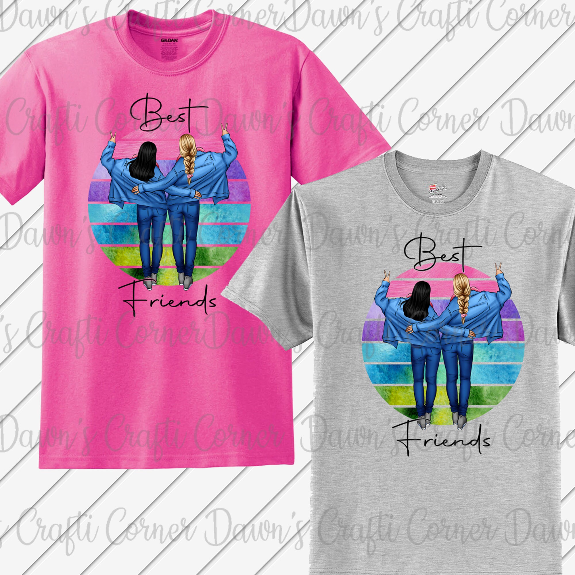 Best Friends Png Best Friends Sublimation Best Friends | Etsy