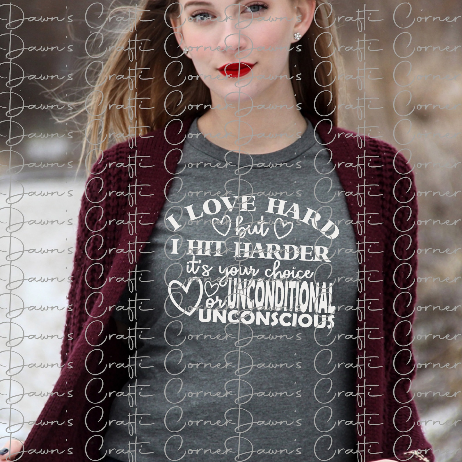 Funny Svg I Love Hard but I Hit Harder Svg Funny Shirt Svg - Etsy