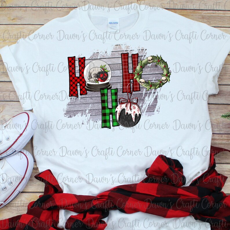 Creepy Christmas Christmas Png Scary Christmas Ho Ho Ho - Etsy