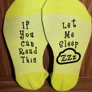 Fun Socks; If You Can Read This Socks; Fun Quotes on Socks ...