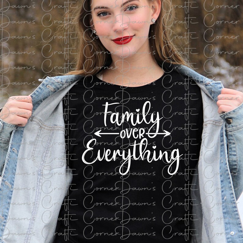 Family Svg Family Over Everything Family Over Everything - Etsy