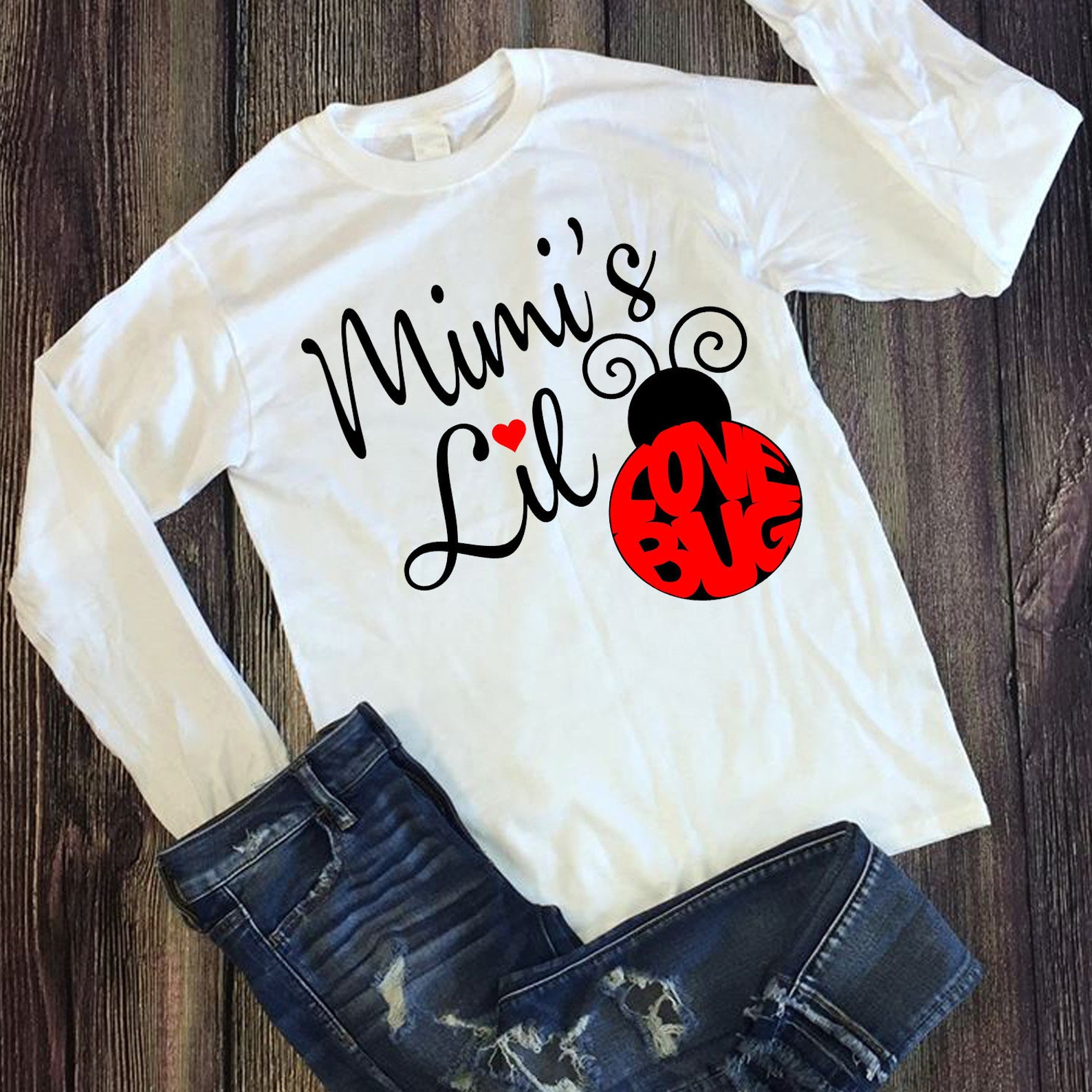 Love Bug SVG Mimi's Lil Love Bug Svg Cricut | Etsy