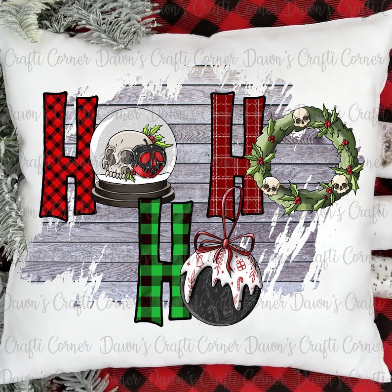 Creepy Christmas Christmas Png Scary Christmas Ho Ho Ho - Etsy