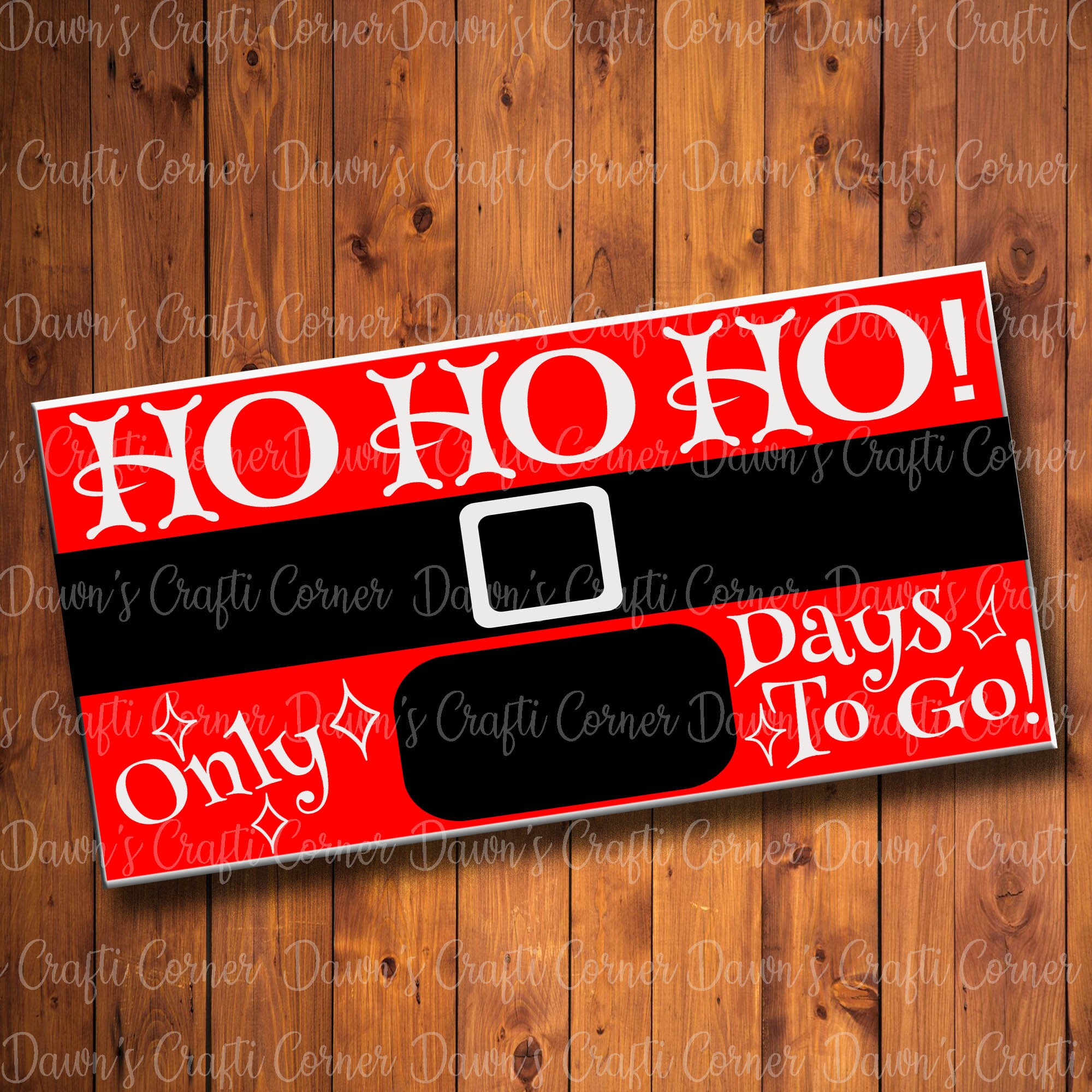 Christmas Countdown Svg; Christmas Svg; Christmas Countdown; Ho Ho Ho ...