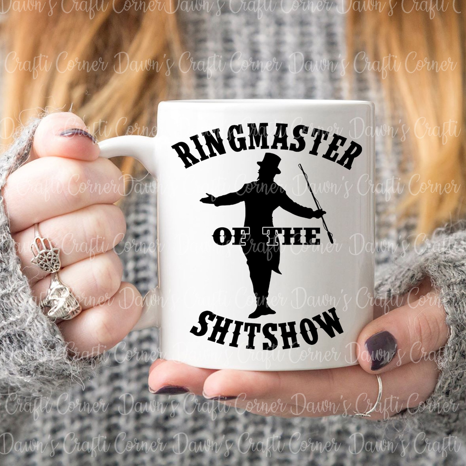 Funny Shirt Svg Ringmaster of the Shitshow Ringmaster Svg | Etsy