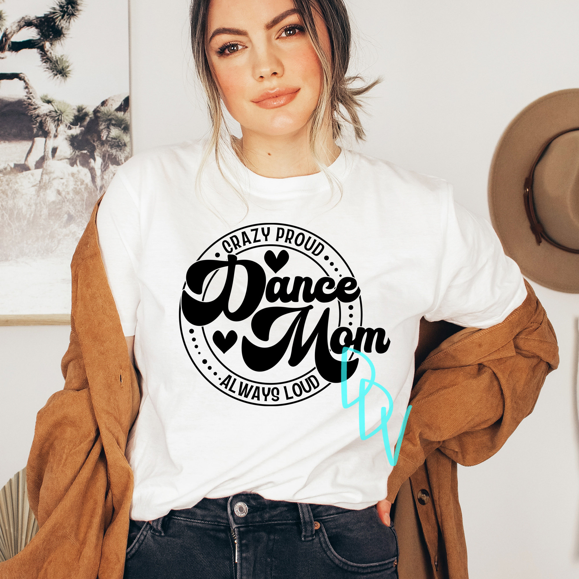 Crazy Proud Dance Mom SVG: Loud Mom Design (digital Download) - Etsy