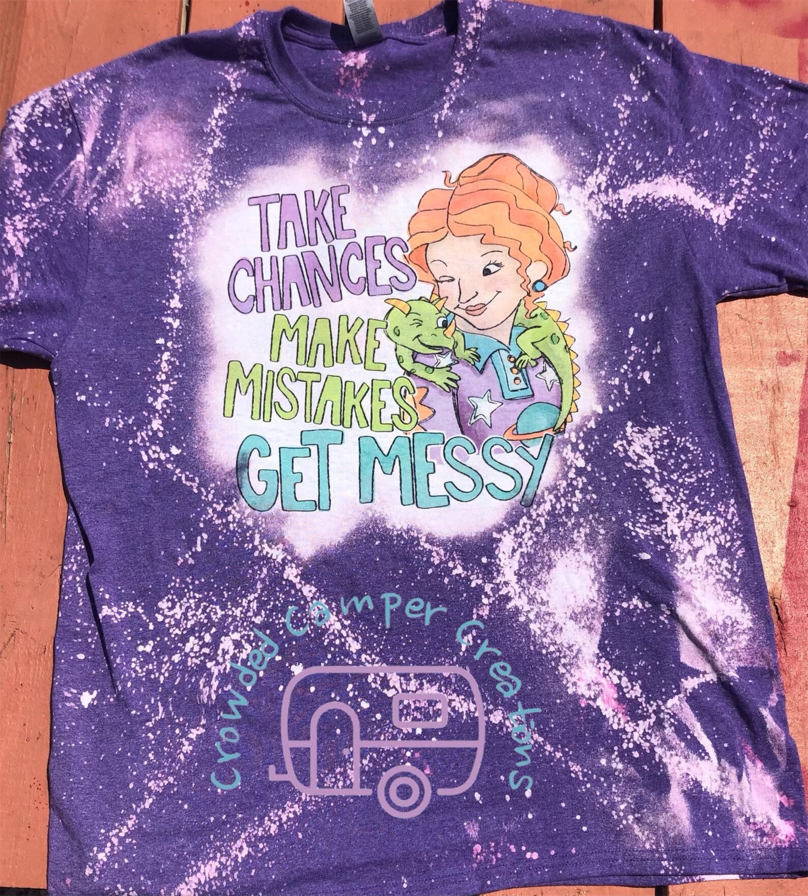 Take chances make mistakes get messy magic school bus Mrs | Etsy