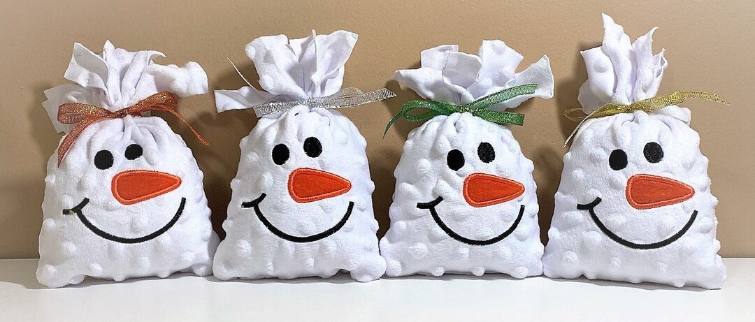 Personalized Christmas Treat Bag Personalized Snowman Treat Bag ...