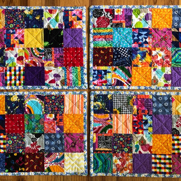 Patchwork Placemats - Etsy