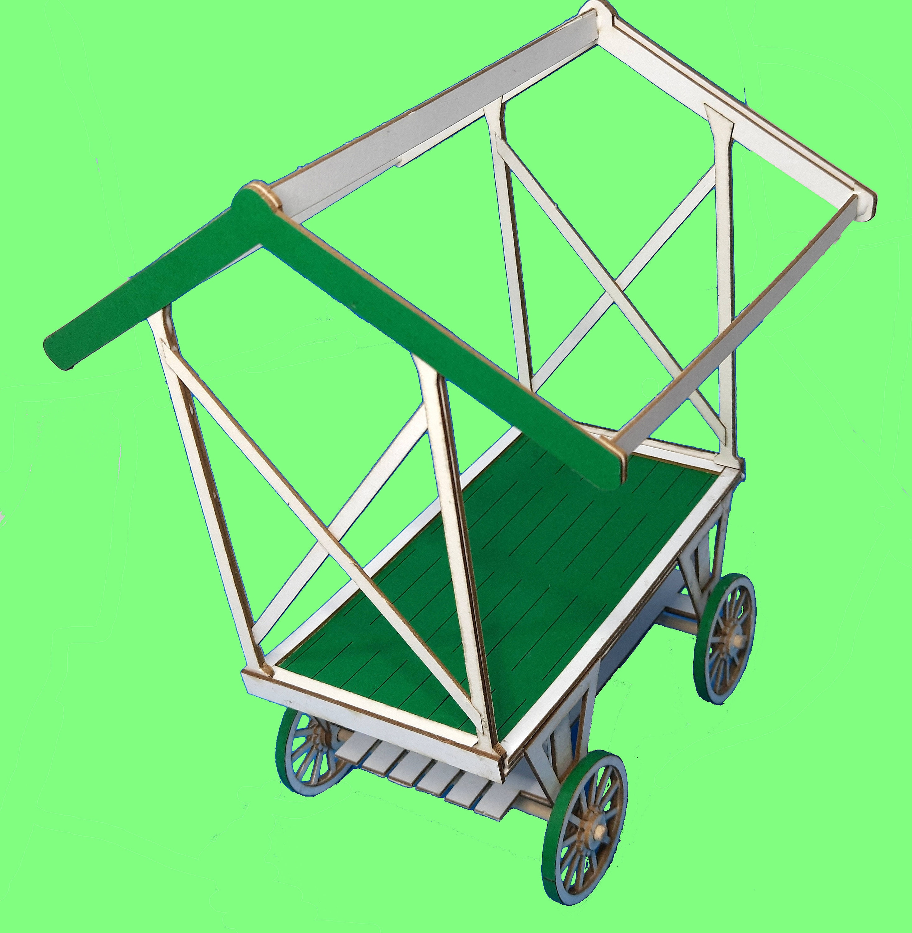 SVG Files for Miniature Market Cart, for Cricut Maker or Laser. Instant ...